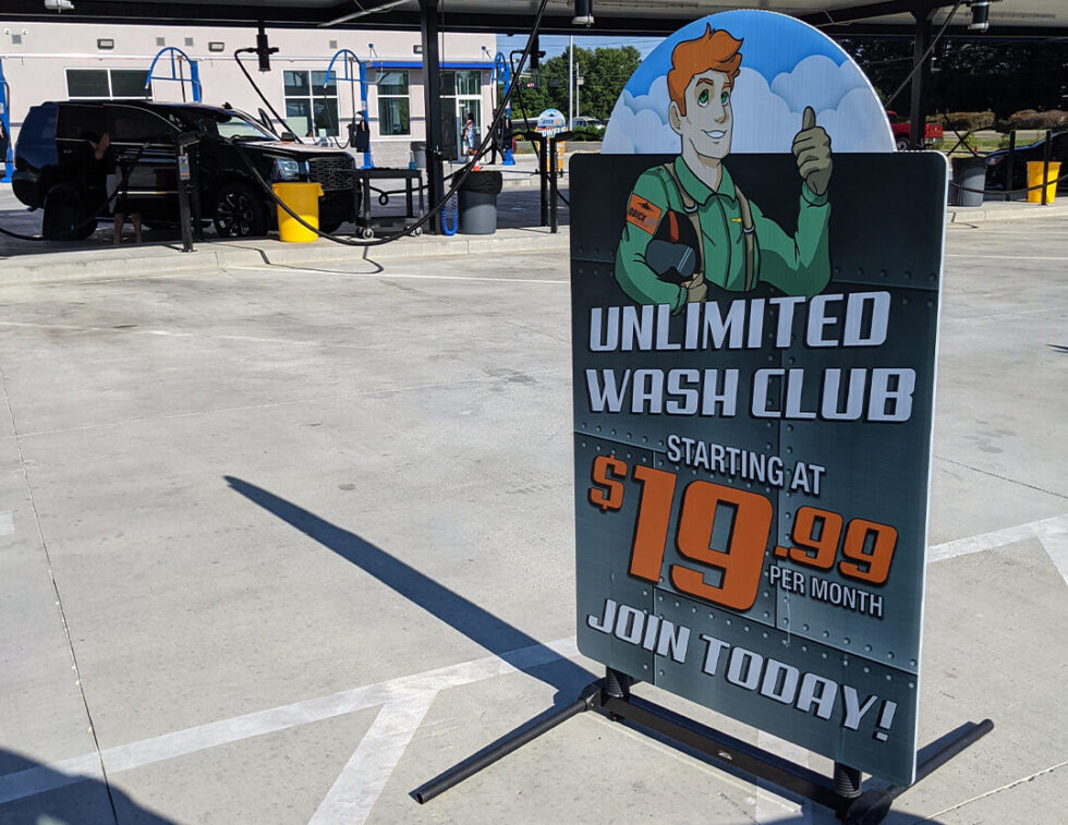 Signage Pro - SLAM Car Wash Marketing